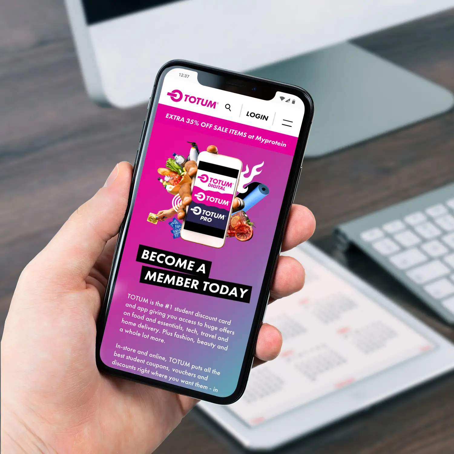 NUS - Totum | Case Study | PushON